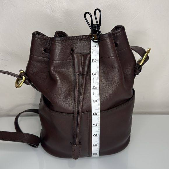 Coach | Bags | Vintage Coach Brown Berkeley Drawstring Bucket Bag 451 ...